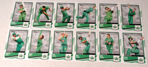 2021/22 Traders Melbourne Stars team set 12 card set BBL | eBay.de