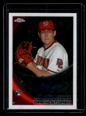 2010 Topps Chrome #216 Drew Storen Rookie Autograph | eBay
