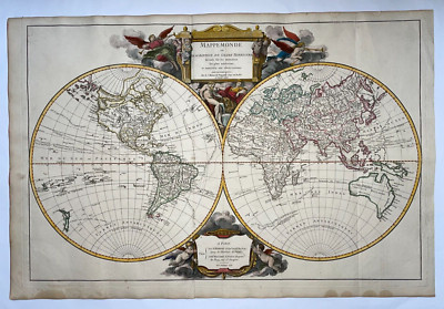 World Maps - Large Antique World Map