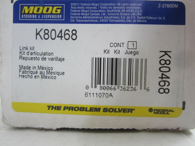 Suspension Stabilizer Bar Link-Kit Rear Moog K80468 for sale online | eBay