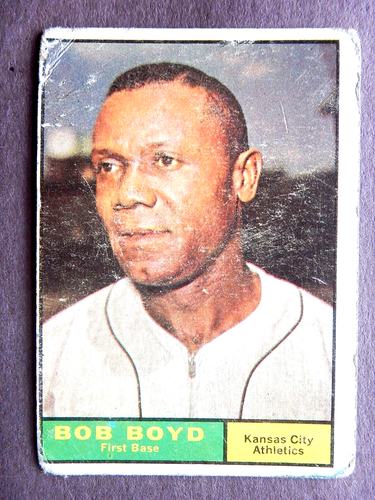 Bob Boyd #199 Topps 1961 Baseball Card (Kansas City Athletics) *A | eBay