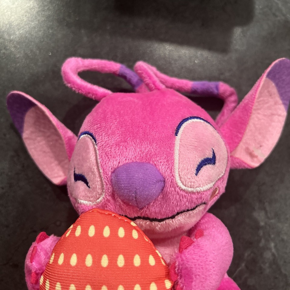 Disney Lilo and Stitch Angel with Strawberry Stuffed Animal Plush 7 ...