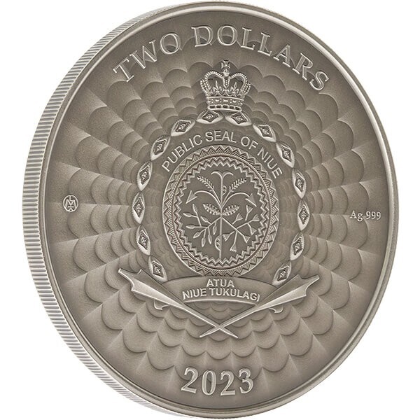 Jinn World of Cryptids 1 oz Antique finish Silver Coin 2$ Niue 2023 | eBay