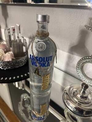 Absolut Vodka Rap und Ketten 1Liter Limited Edition full | eBay UK