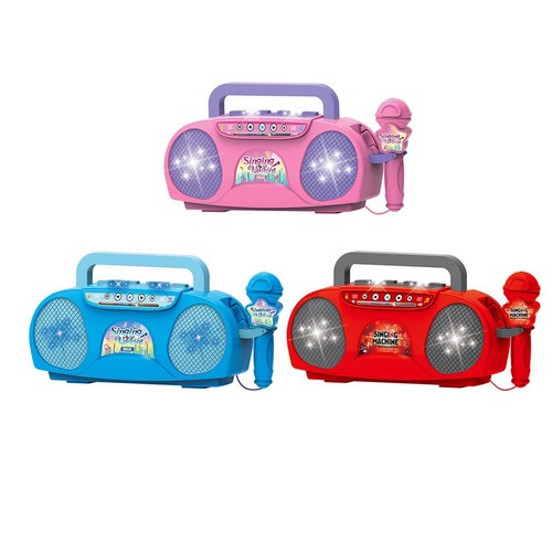 Kids Microphone Karaoke Machine Durable Stereo Musical Toy with Light ...