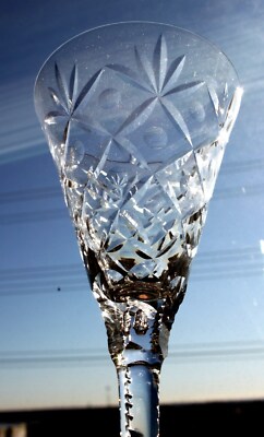 Vintage Water Goblets by SENECA cut crystal pattern 476-4 discontinued ...