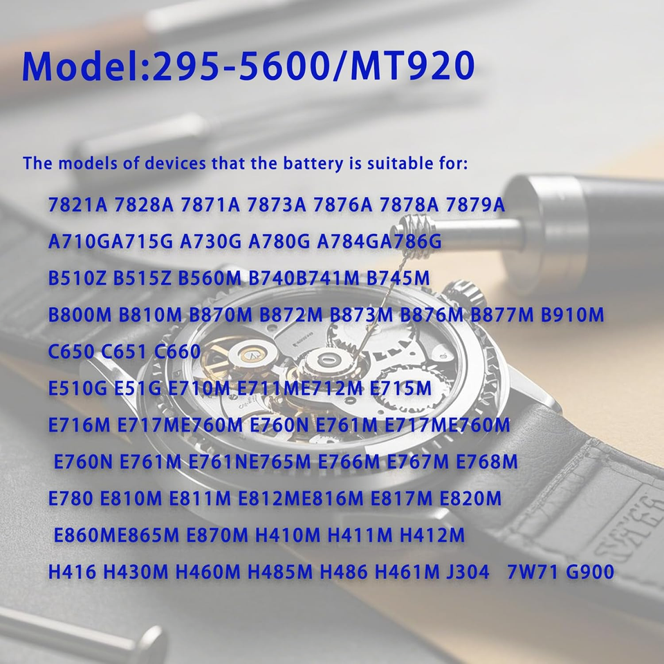 For Citizen Capacitor 295-5600 Battery,295-56,Eco Drive C650 E811 E810 ...