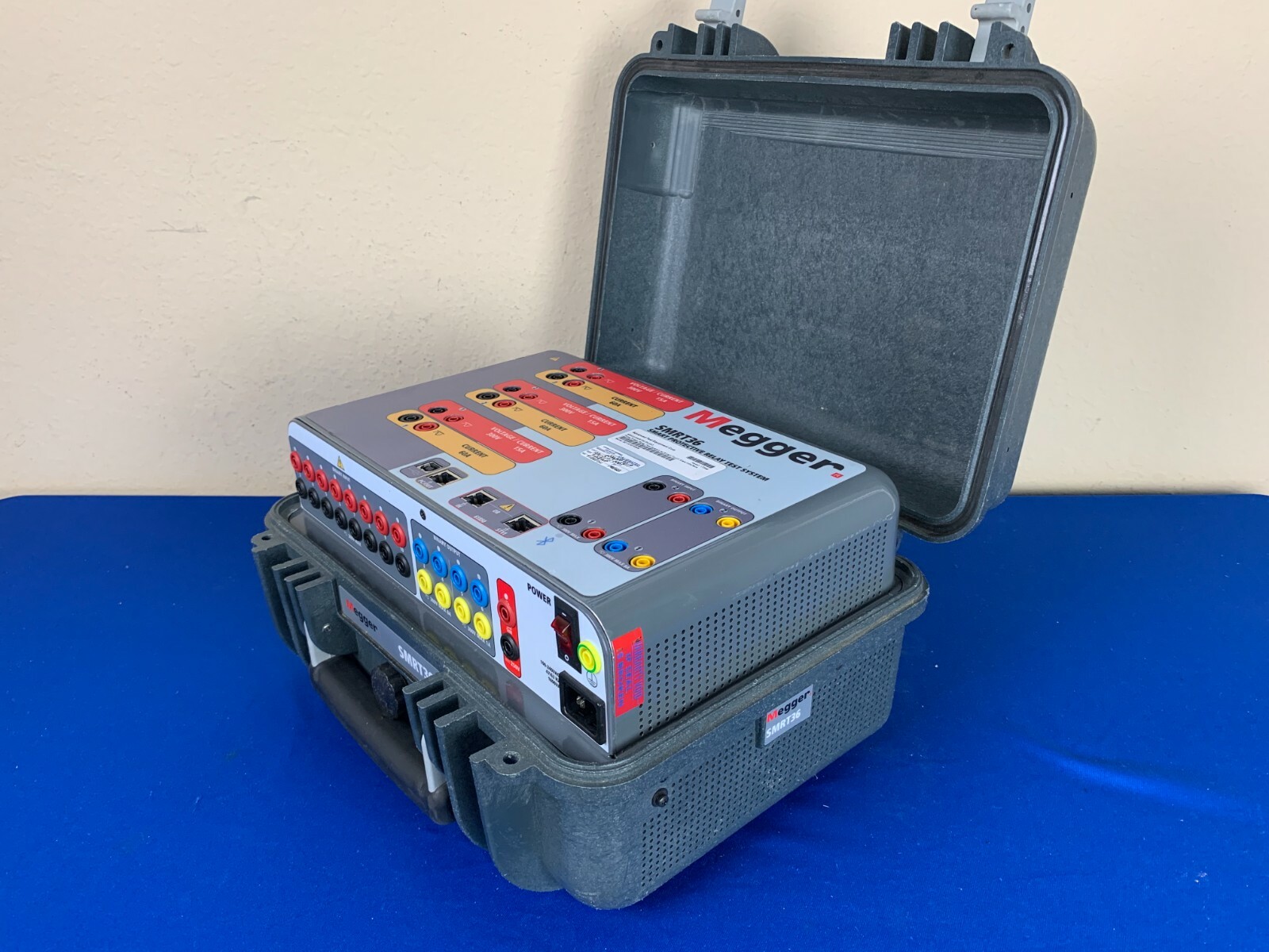 Megger SMRT36 Three Phase Relay Test Set w/ Smart Touch View Interface ...