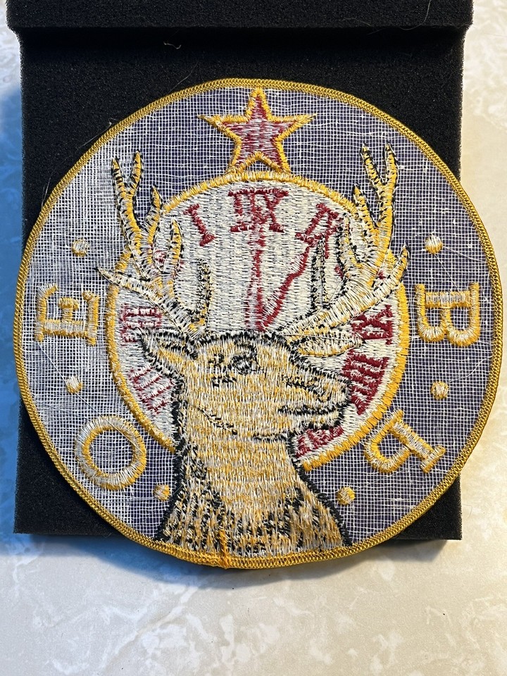 Vintage Order Of The Moose Patch 6" Diameter | eBay