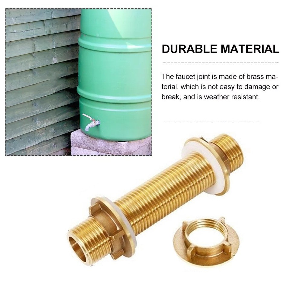 Easy Installation For Water Tank Bulkhead Fitting Secure and Leakproof ...