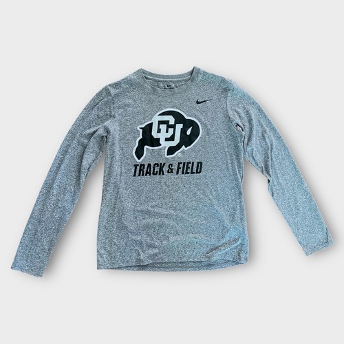 Colorado Track & Field CU Boulder Nike Women's Legend Long Sleeve Shirt ...