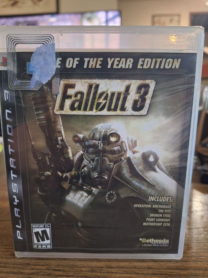 Fallout PS3 bundle lot Fallout 3 BRAND NEW SEALED + Fallout New Vegas ...