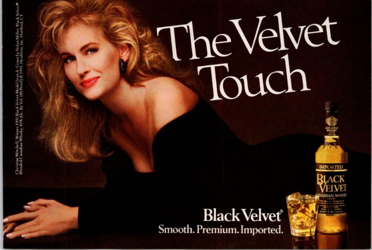 Black Velvet Whiskey Ads
