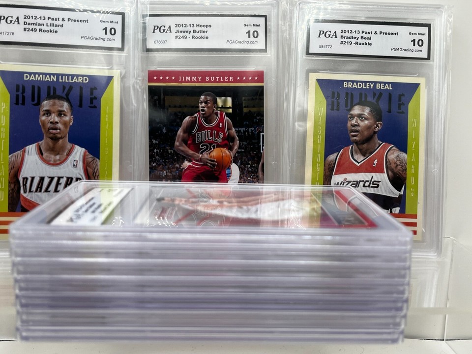 *10 Card Basketball Card Rookie Gem Mint 10 Slab Lot BK#5 | eBay