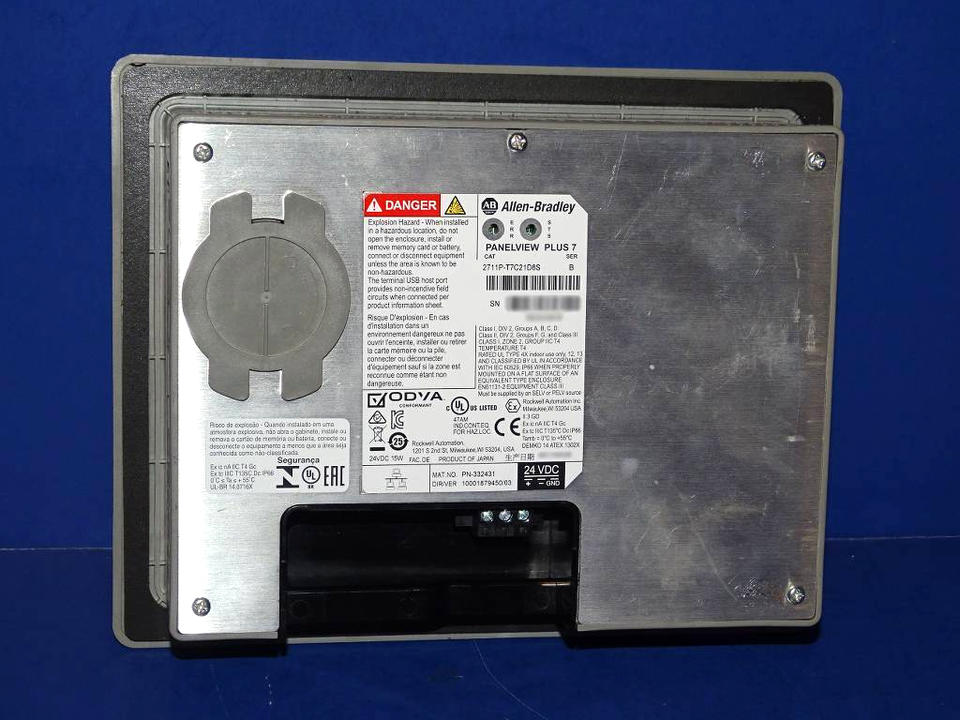 2711P-T7C21D8S Series B Allen Bradley PanelView Plus 7 | eBay