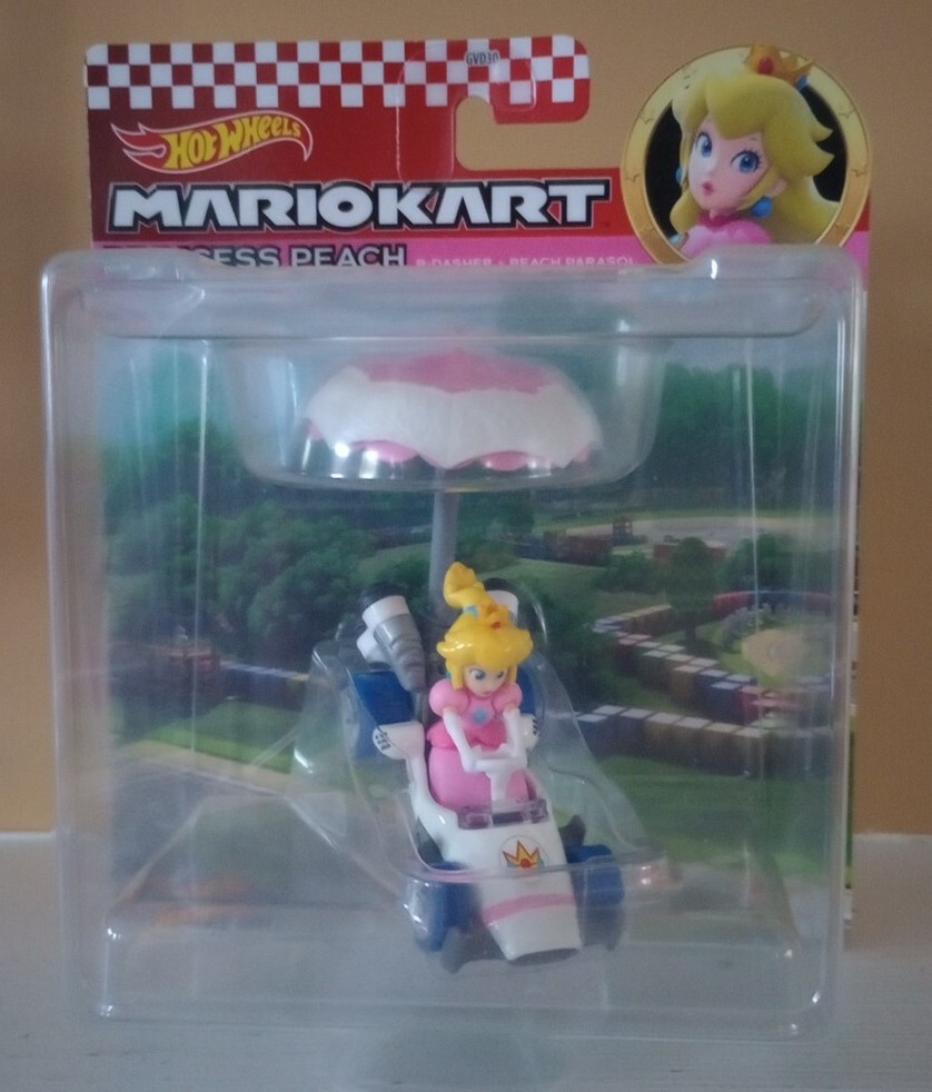 Hot Wheels MarioKart Glider Princess Peach Free Brand New (E4) | eBay