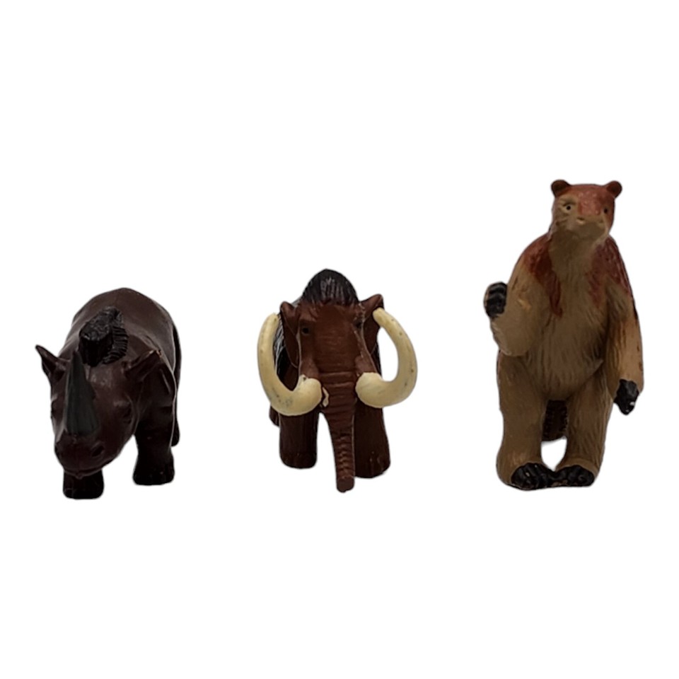 K&M Wild Republic Wooly Mammoth Ground Sloth Rhino International Animal ...