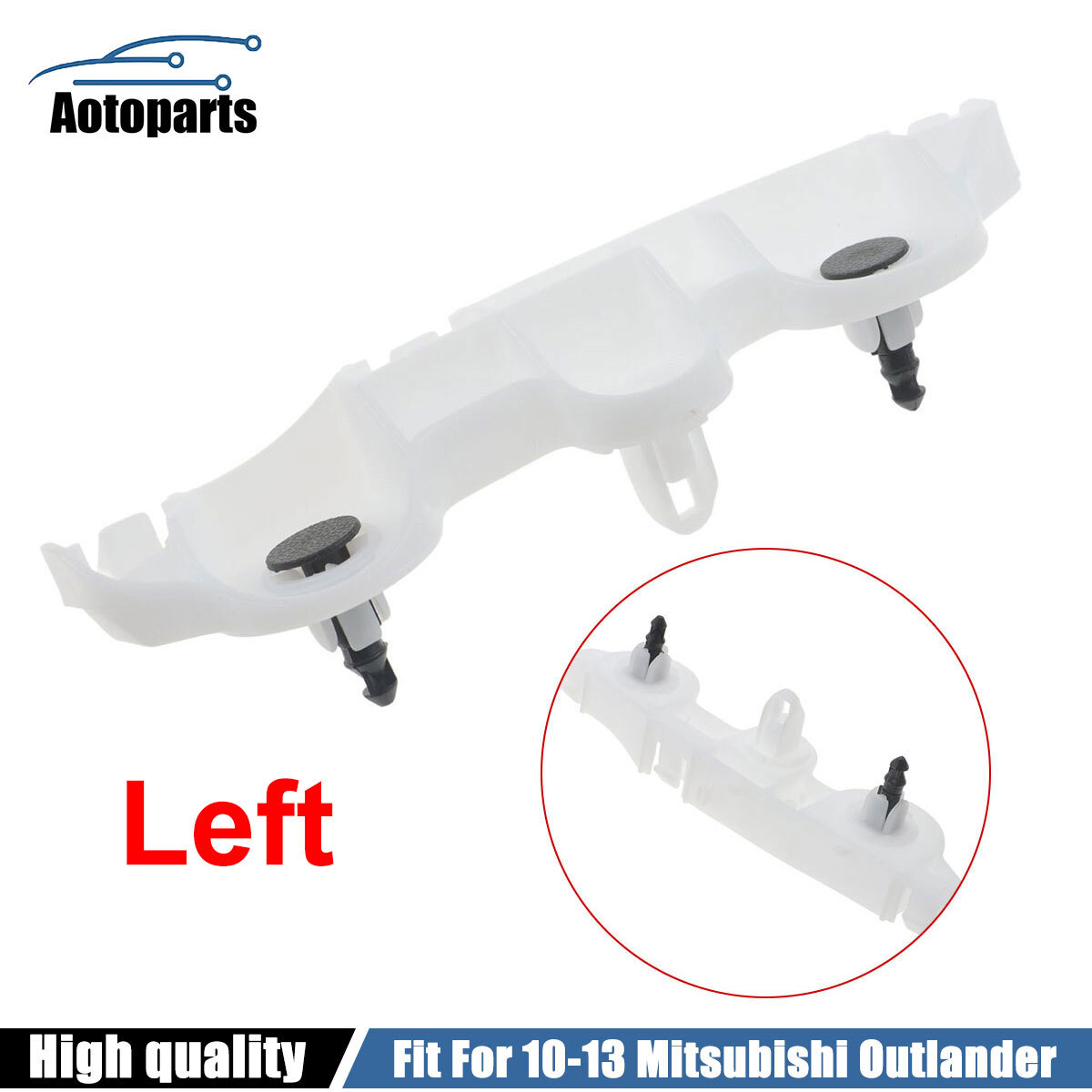 Fit For 2010-2013 Mitsubishi Outlander Left Side Front Bumper Bracket ...