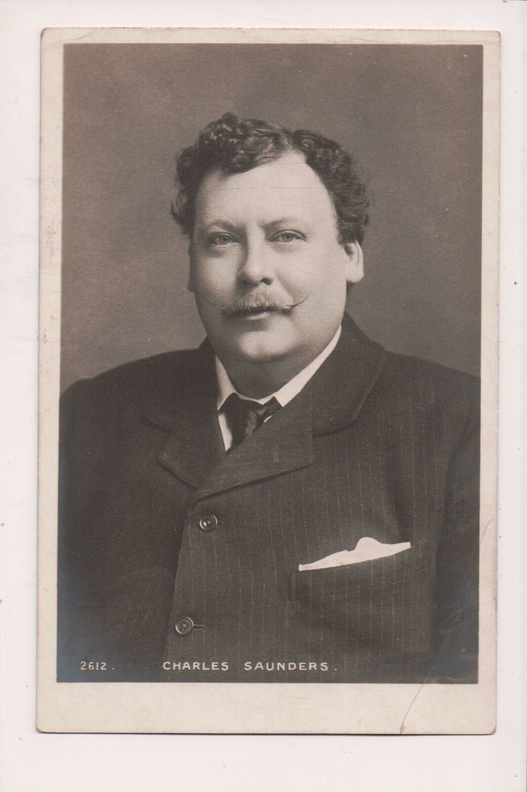 Vintage Postcard Charles Saunders English actor, | eBay