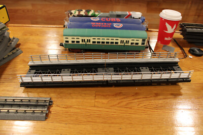 2 MTH RAIL KING BLACK GIRDER BRIDGES NO BOX | eBay