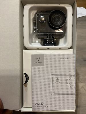 Victure AC920 4K/60FPS Action Camera with 8X Zoom, Touch Screen, Dual ...