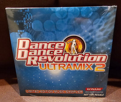 Dance Dance Revolution Ultramix 2 Limited Edition Music Sampler DDR CD ...