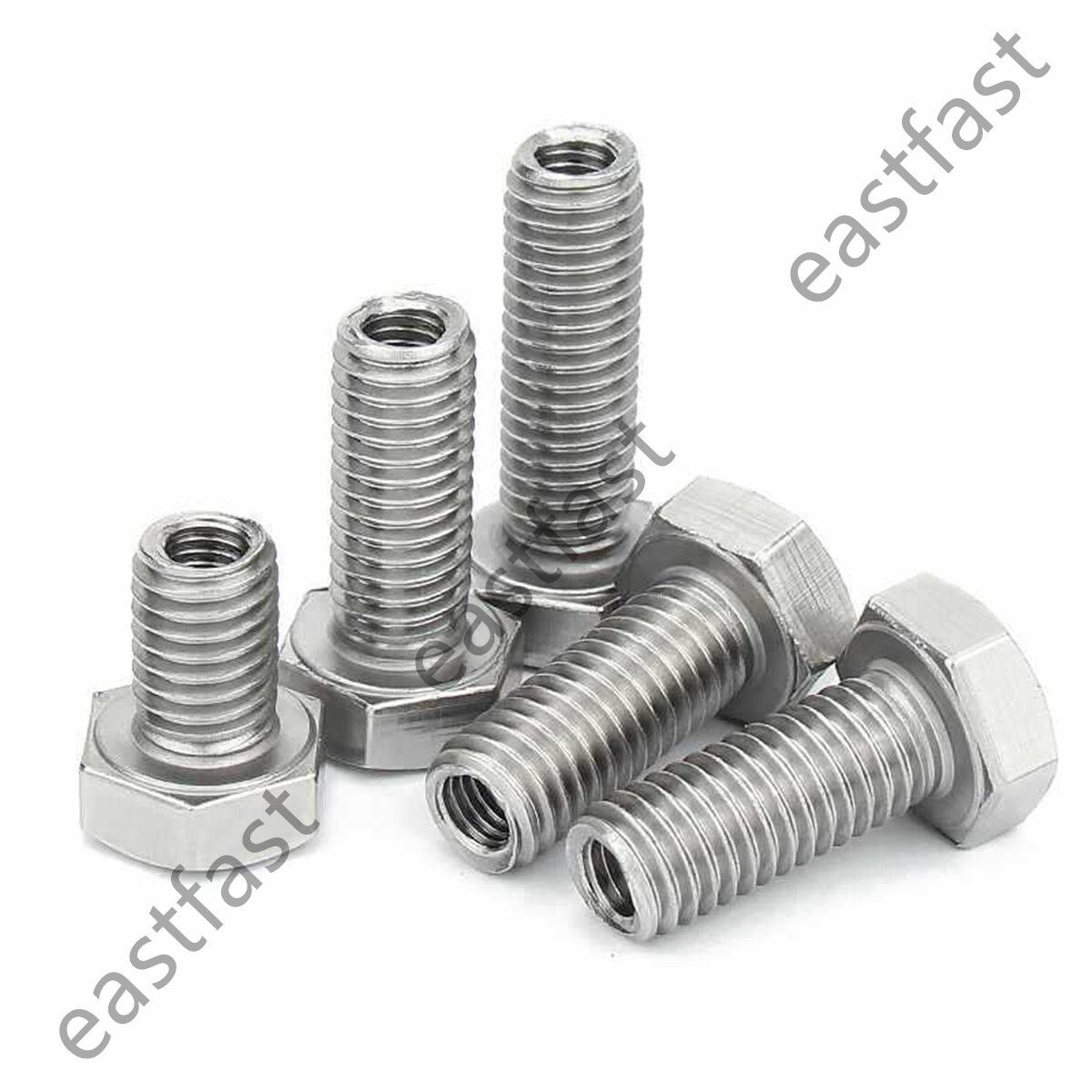 M8 M10 M12 M14 M16 M20 Stainless Steel Hex Head Bolts Hollow Thread ...