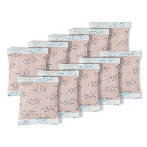 Silica Gel Packets - 10 Pcs 50 Gram Desiccant Packs for Storage ...