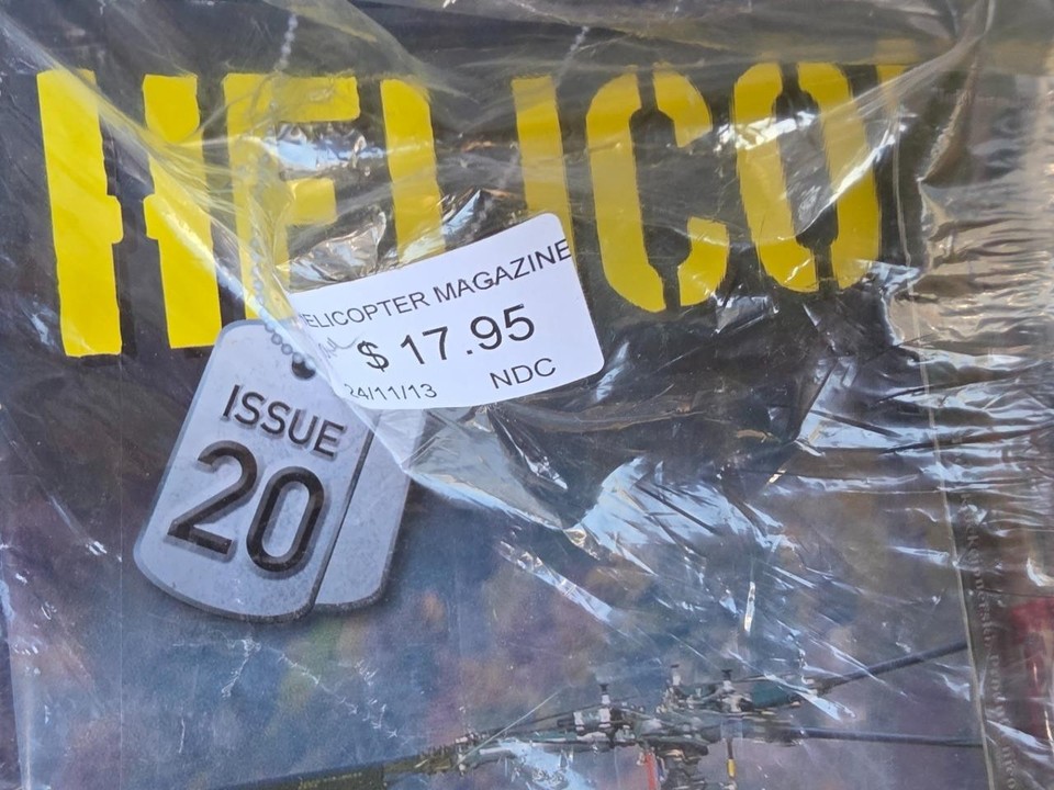 Helicopter Magazine Alouette III Model As per image | eBay