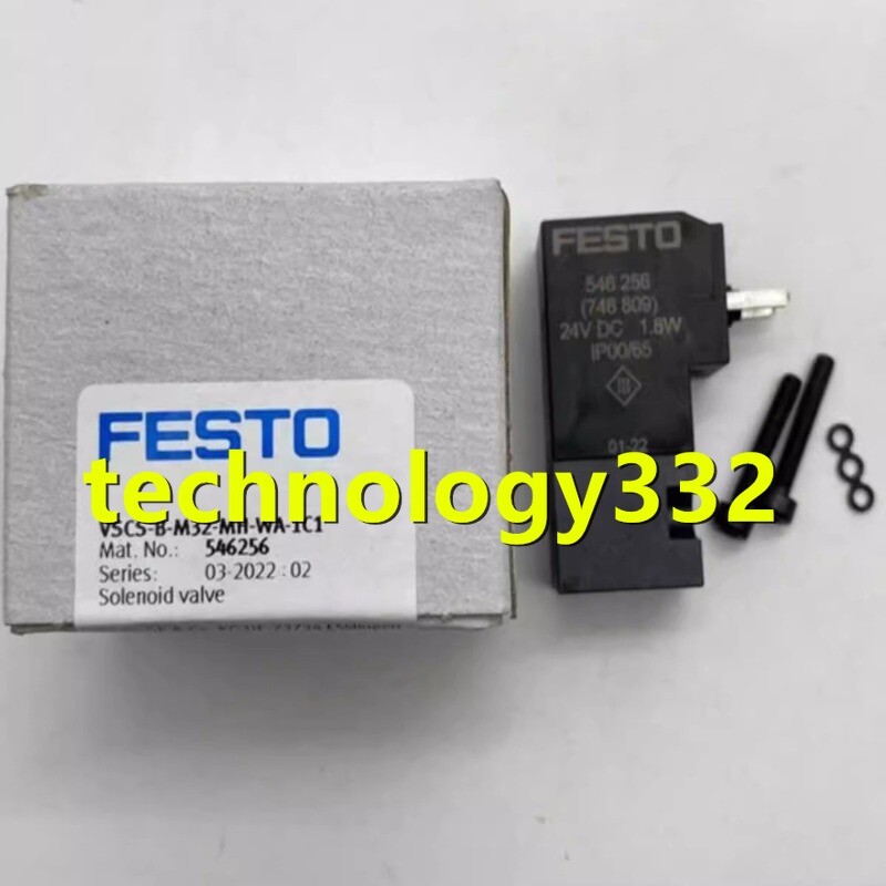 1PC NEW Festo solenoid valve VSCS-B-M32-MH-WA-1C1 546256 #LM | eBay