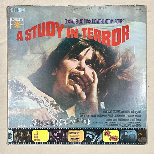 JOHN SCOTT ORCHESTRA A Study in Terror 1966 Vinyl LP Roulette OSS-801 ...