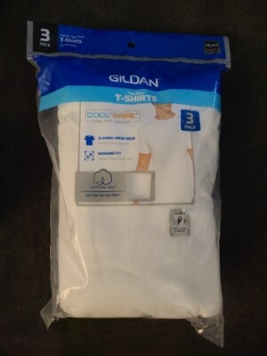 GILDAN T Shirts 3 Ct Tag Free Crew neck Size 3XL (54-56) (Q) | eBay