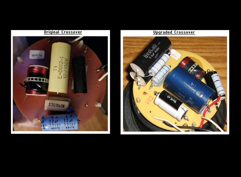 Polk Audio monitor 10 - crossover upgrade service for speakers - PAIR ...