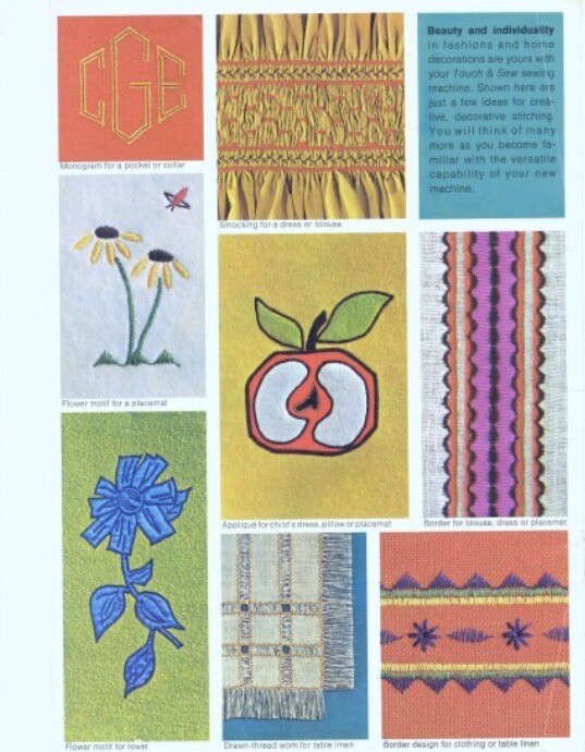 Large Deluxe-Edition Instructions Manual Singer 756 Sewing Machine ...