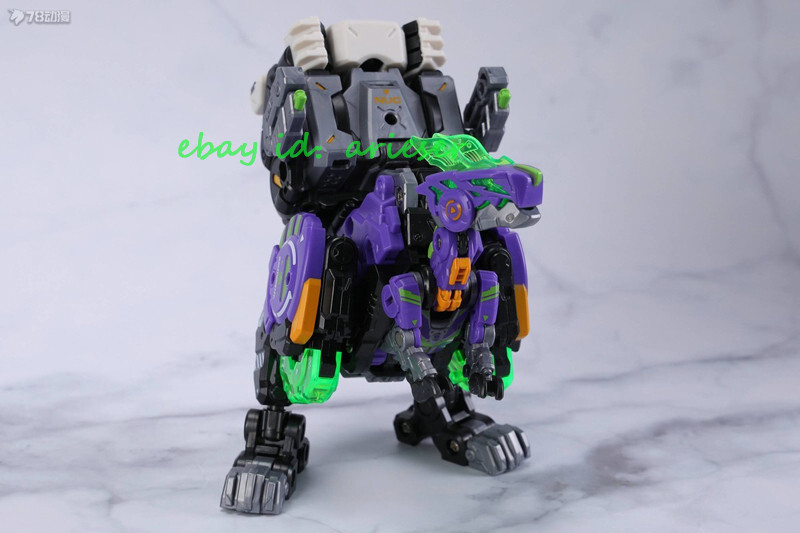 52toys Beastbox Dinosaur Tribe Bb-46 Acidghost Lithiumon Action Figure ...