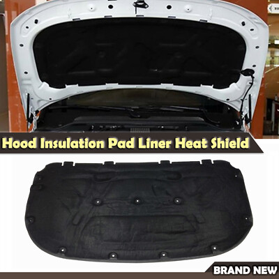 Hood-Insulation Pad Liner Heat Shield Black For Land Rover LR4 2010-13 ...