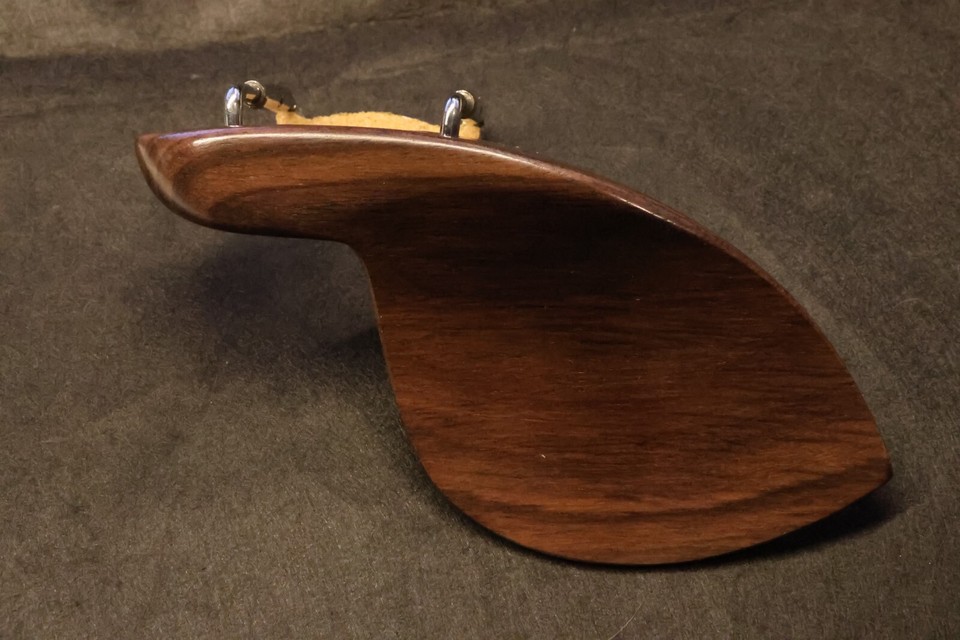 Violin Rosewood Light weight Guarneri Style Chin Rest 4/4 with Standard ...