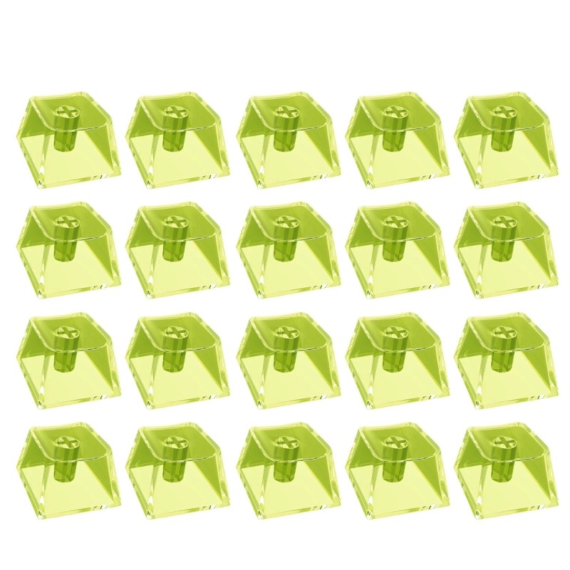 Transparents Mechanical Keyboards Key PC Blank Backlit Keycaps for ...