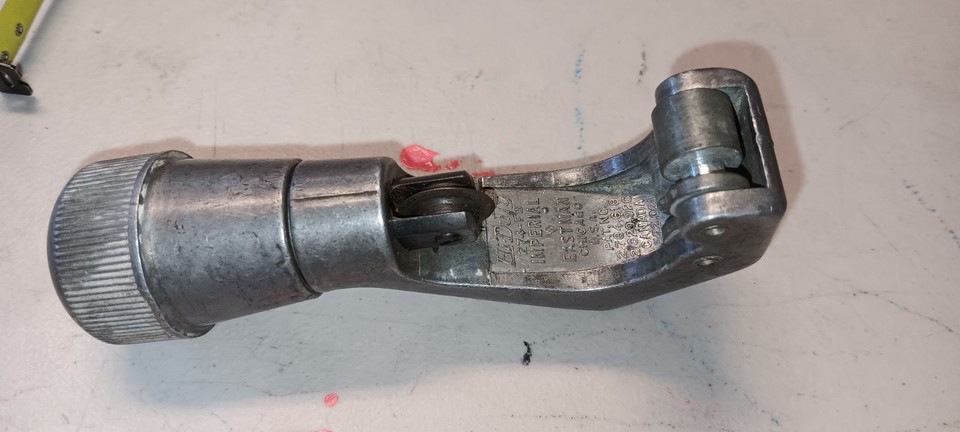 Hi-Duty 274-FB Tube Cutter Imperial Eastman Chicago USA Pat No 2784618 ...