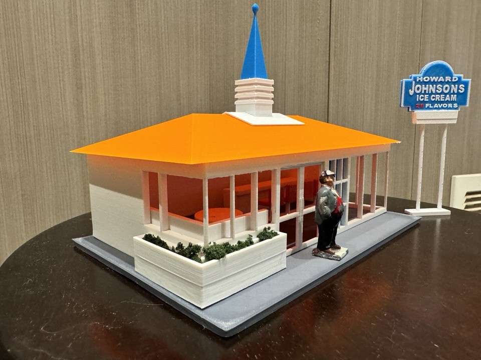 O Scale “Howard Johnson’s” Restaurant Kit W/Interior | eBay