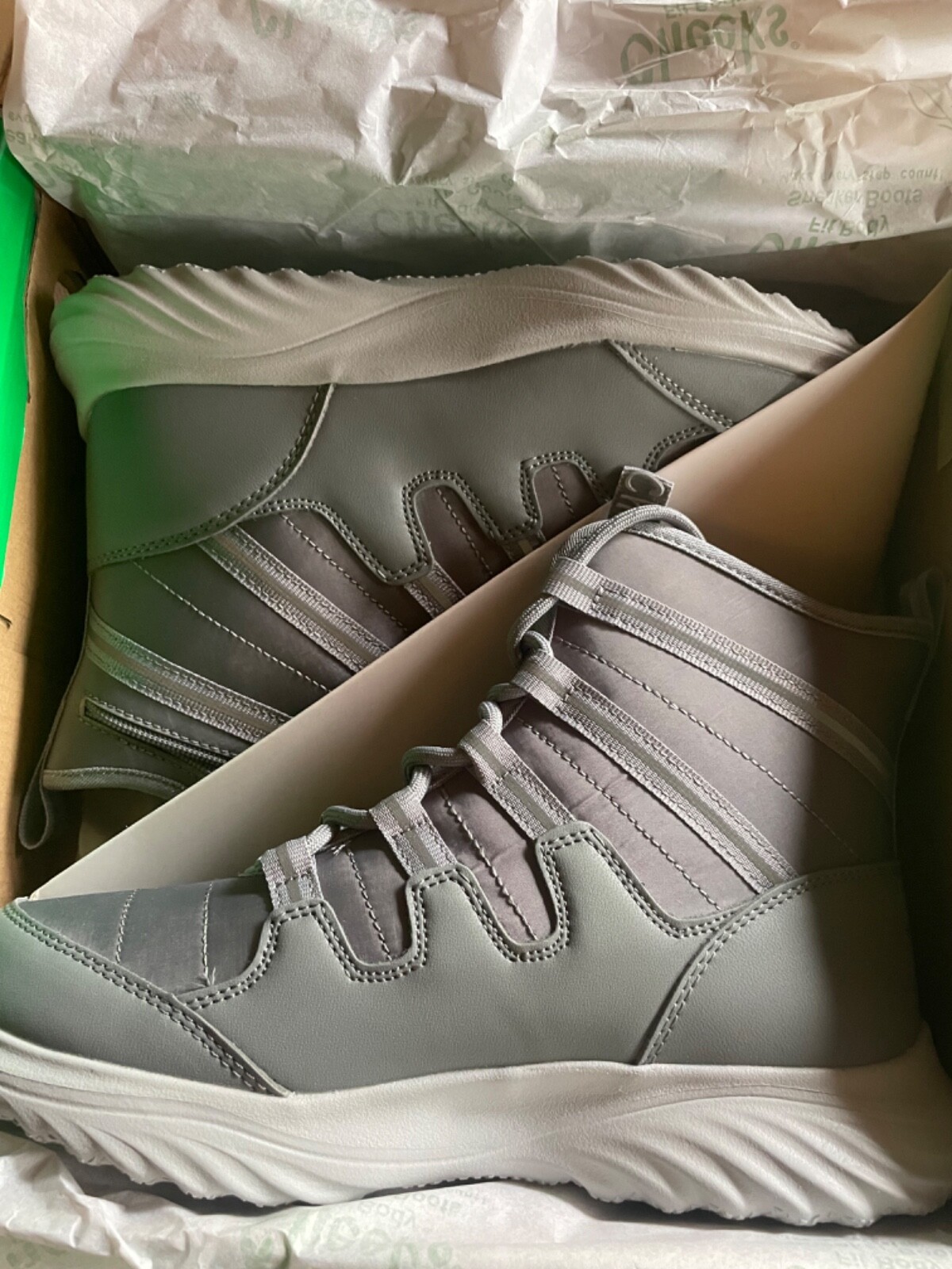 Tony Little Cheeks Sport Boots pewter size 7 | eBay