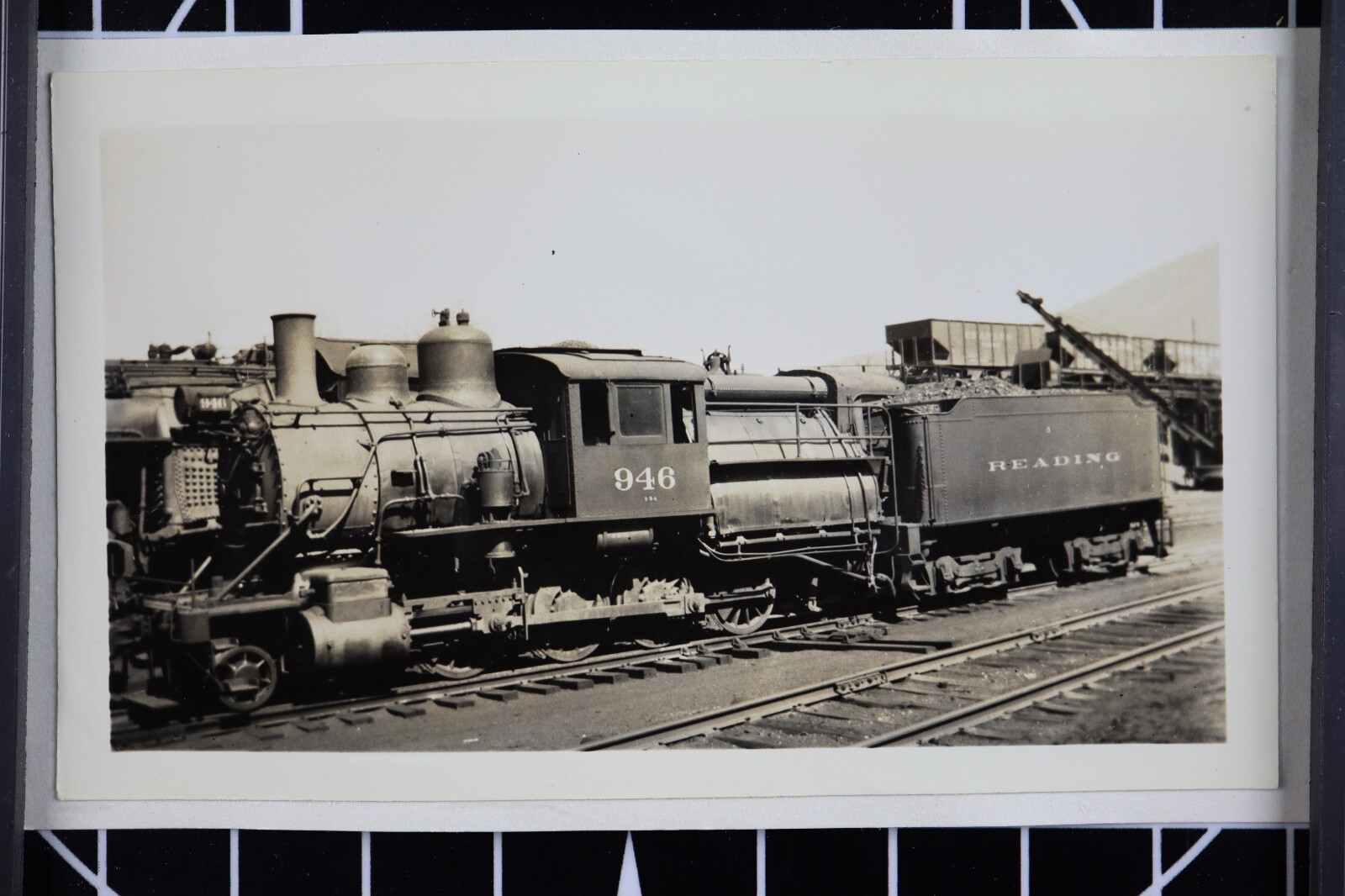 Vtg Train Photo 946 Steam Engine Reading RR 2-8-0 Gordon PA P00157 | eBay