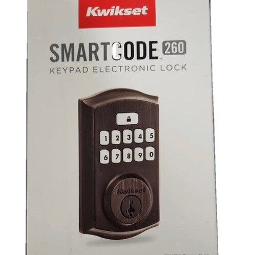 Kwikset SmartCode 260 Keyless Electronic Keypad Deadbolt - Auto Door Lock | eBay