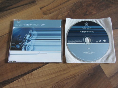 SIMPLE MINDS Cry OOP 2002 GERMANY 3 track CD single | eBay