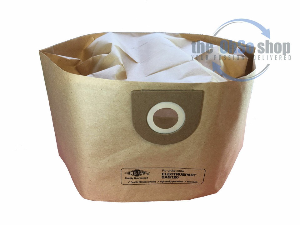 Pack of 10 VAX Vacuum Cleaner Dust Bags, 5000, 5110, 5120, 5130, 5140 ...