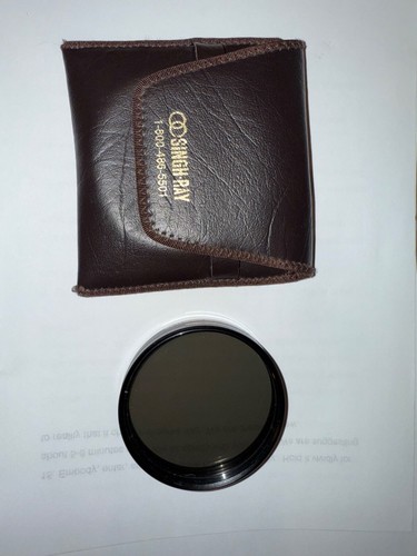 SINGH-RAY THIN MOUNT 77mm VARI-ND VARIABLE NEUTRAL DENSITY FILTER ...