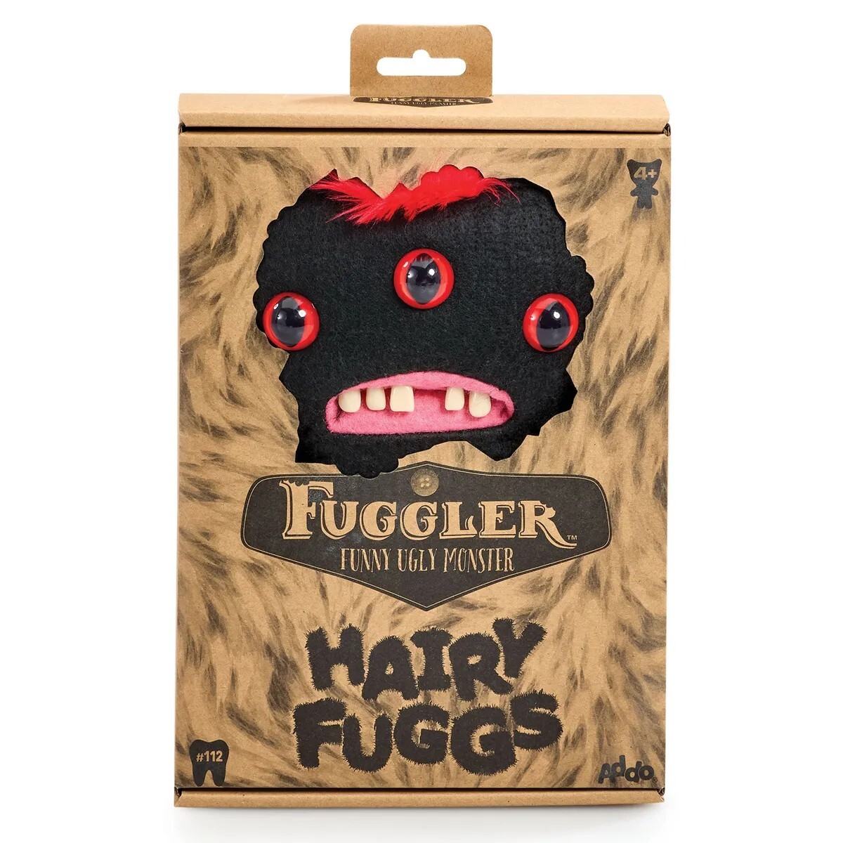 FUGGLER HAIRY FUGGS REEK-O BLACK FUNNY UGLY MONSTER NEW TOY - NO USA ...