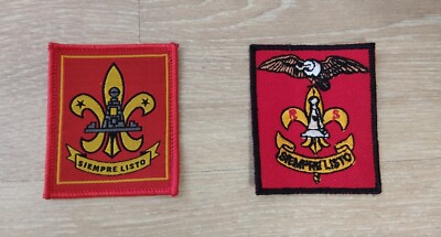 Rover Scout Ecuador rank patch lot / traditional crew badges | eBay