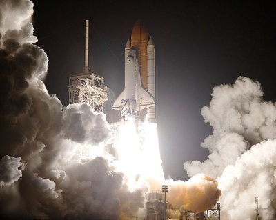 NASA STS-128 SPACE SHUTTLE DISCOVERY LAUNCH 8x10 GLOSSY PHOTO PRINT | eBay