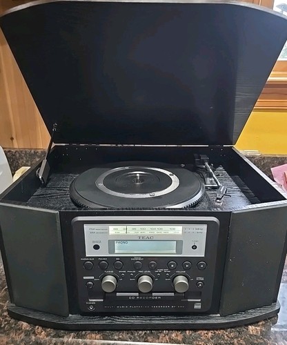 Teac GF-350 Multi Music Player / CD Recorder Burner Turntable Album ...